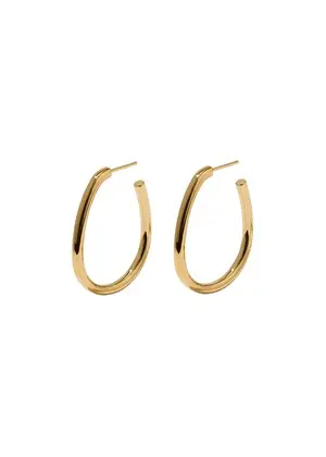OTIUMBERG Otiumberg 14kt Gold Vermeil Hoop Earrings