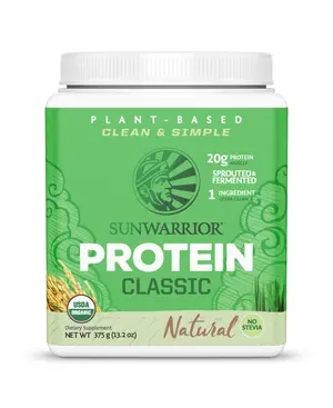 SUNWARRIOR Classic Organic Protein Powder - No Color