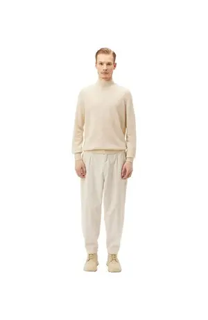 Gobi Cashmere Mock Neck Sweaters For Men