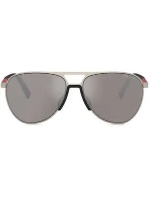 Prada Prada Linea Rossa Sunglasses Silver