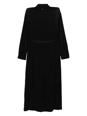 Armani Exchange Belted Midi Dress