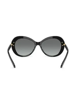 SWAROVSKI Crystal-embellished Oversized Sunglasses - Black