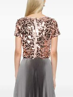 BLANCA VITA Sequinned Top