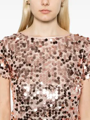 BLANCA VITA Sequinned Top