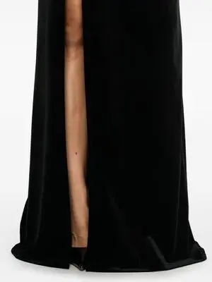 CRISTALLINI Brigitte Maxi Dress - Black