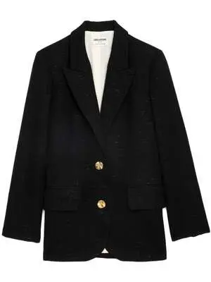 Zadig&voltaire Notched Lapel Outerwear For Women