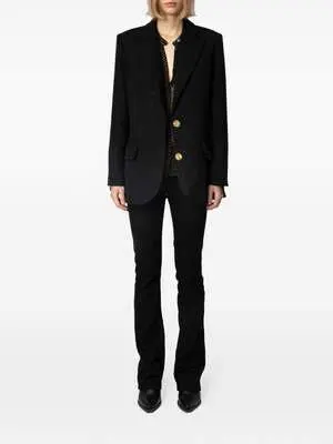 Zadig&Voltaire Single-breasted Tweed Blazer