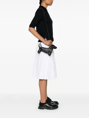 Thom Browne Leather Hector Bag - Black
