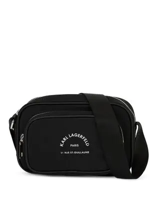 Karl Lagerfeld Rue St-guillaume Shoulder Bag - Black