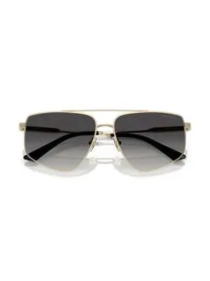 JIMMY CHOO Geometric Sunglasses - Gold