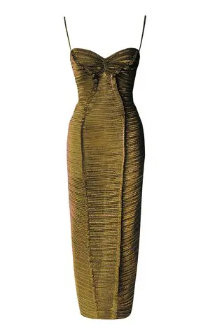 GEORGIA HARDINGE The Element Knit Maxi Dress - Gold