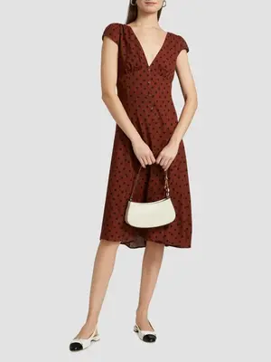 REFORMATION Wilda Polka-dot Dress