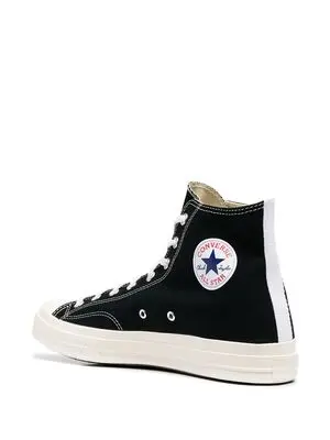 Comme Des Garçons Chuck Taylor High-top Sneakers - Black