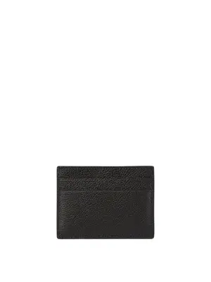 Balenciaga Leather Credit Card Case - Black