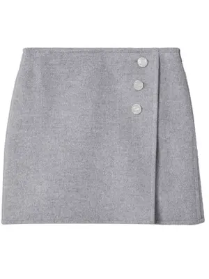 Tory Burch Wool Mini Skirt