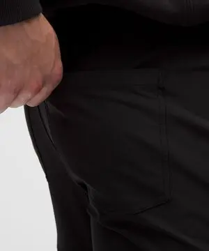 Lululemon Abc Skinny-fit 5 Pocket Pant 34l - Black
