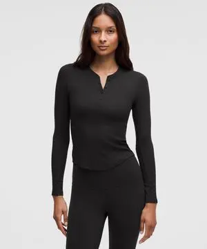 Lululemon Henley Performance Tops For Women