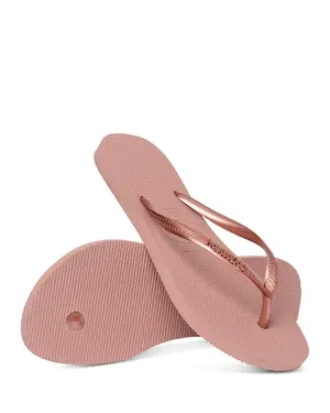 Havaianas Slim Logo Flip Flop Sandals