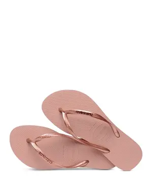 Havaianas Slim Logo Flip Flop Sandals