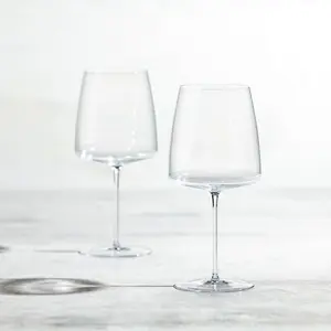 SCHOTT ZWIESEL Handmade Simplify Burgundy Glass, Set Of 2