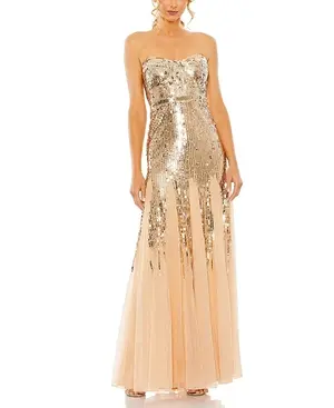 Mac Duggal Rose Gold Dresses