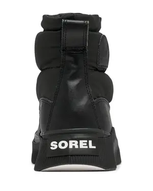 Sorel Out N About Iv Puffy Ankle Boots - Black/chalk