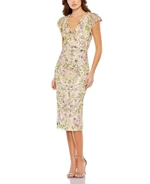 Floral Embellished Cocktail Dresses
