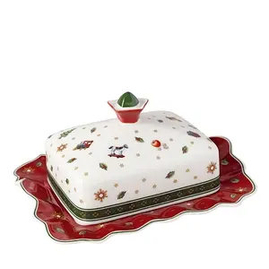 VILLEROY & BOCH Toy's Delight Covered Butter Dish - Multi