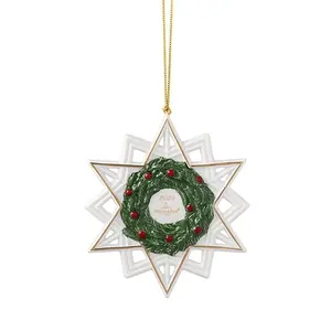 VILLEROY & BOCH Christmas Classics Ornament: Star - Multi