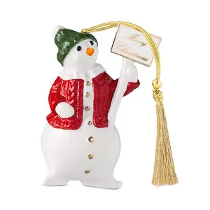 VILLEROY & BOCH Christmas Classics Ornament: Snowman Multi