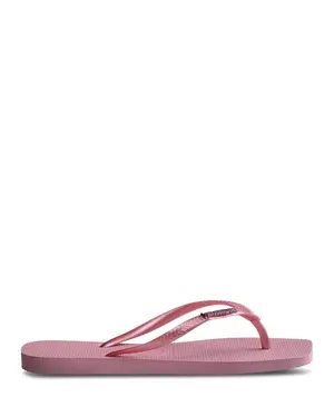 Havaianas Slim Square Flip Flop Sandals - Amaranth