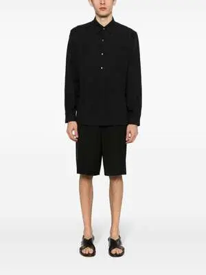 Ralph Lauren Purple Label Pointed-collar Shirt - Black