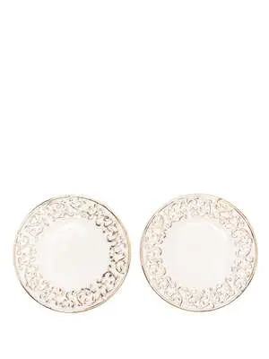 LES-OTTOMANS Baroque Plates - White