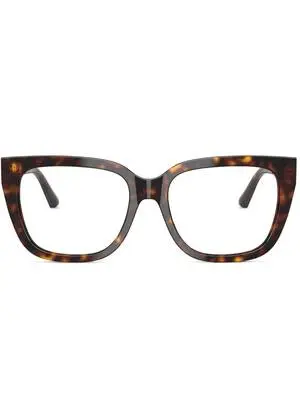 JIMMY CHOO Tortoiseshell-effect Glasses - Brown