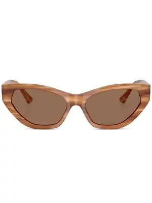 JIMMY CHOO Cat-eye Frame Sunglasses - Brown