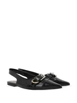 Givenchy Voyou Ballet Flats - Black