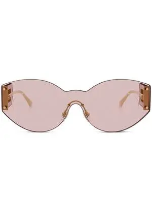 Versace Transparent Eyeglasses - Pink