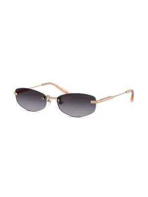 JIMMY CHOO Oval Frame Sunglasses