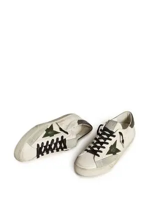 GOLDEN GOOSE Super-star Leather Sneakers - White