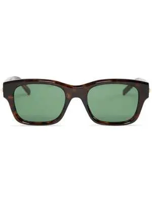 Givenchy Gv One Rectangle-frame Sunglasses - Brown