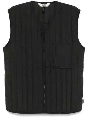 Rains Quilted Gilet - Black
