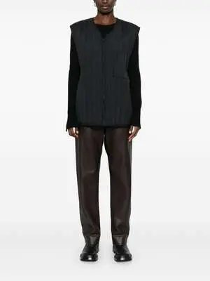 Rains Quilted Gilet - Black