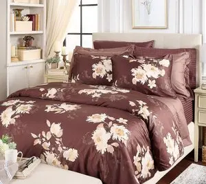 NORTHERN NIGHTS Floral Printed Comforter & Sham Set Full - One-color