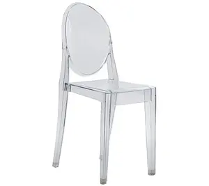 TECHNI HOME Stackable Acrylic Ghost Event Chair Set Of 4