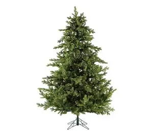 CHRISTMAS TIME 7.5-ft. Virginia Fir Christmas T Ree With Smart - One-color