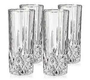 VISKI Admiral Crystal Highball Glasses Set Of 4 - One-color