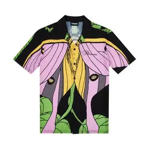 PLEASURES Moth Button Down 'multi - Multicolor