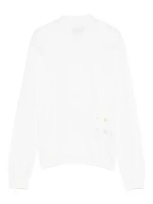 Liu Jo Virgin Wool Turtleneck Sweater - Beige