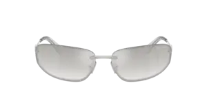 Miu Miu Sunglasses - Clear Silver Gradient