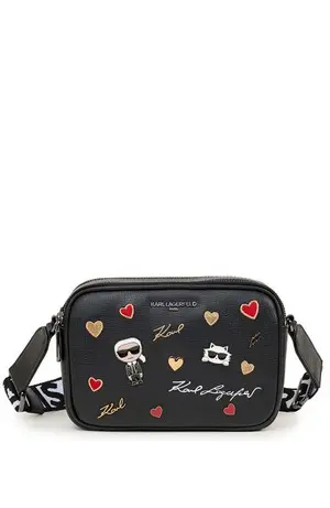 Karl Lagerfeld Paris Maybelle Crossbody Bag - Multi/black